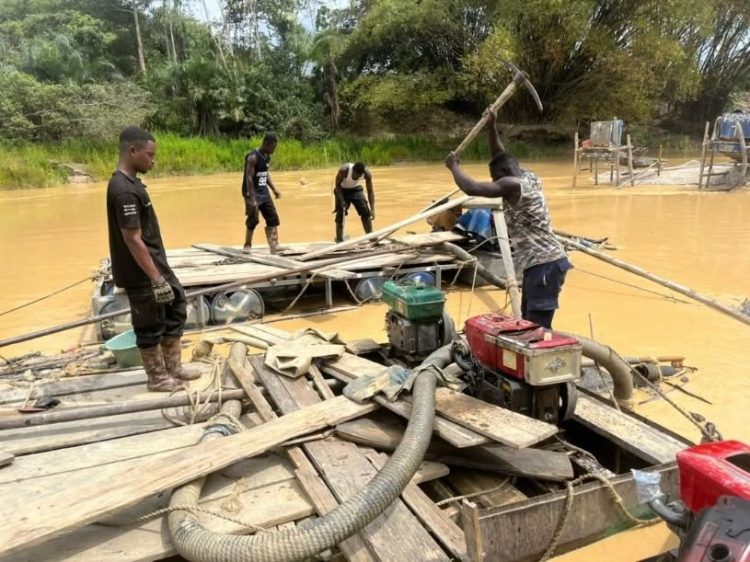 NAIMOS Task Force launches major operation on Ankobra River, destroys ...