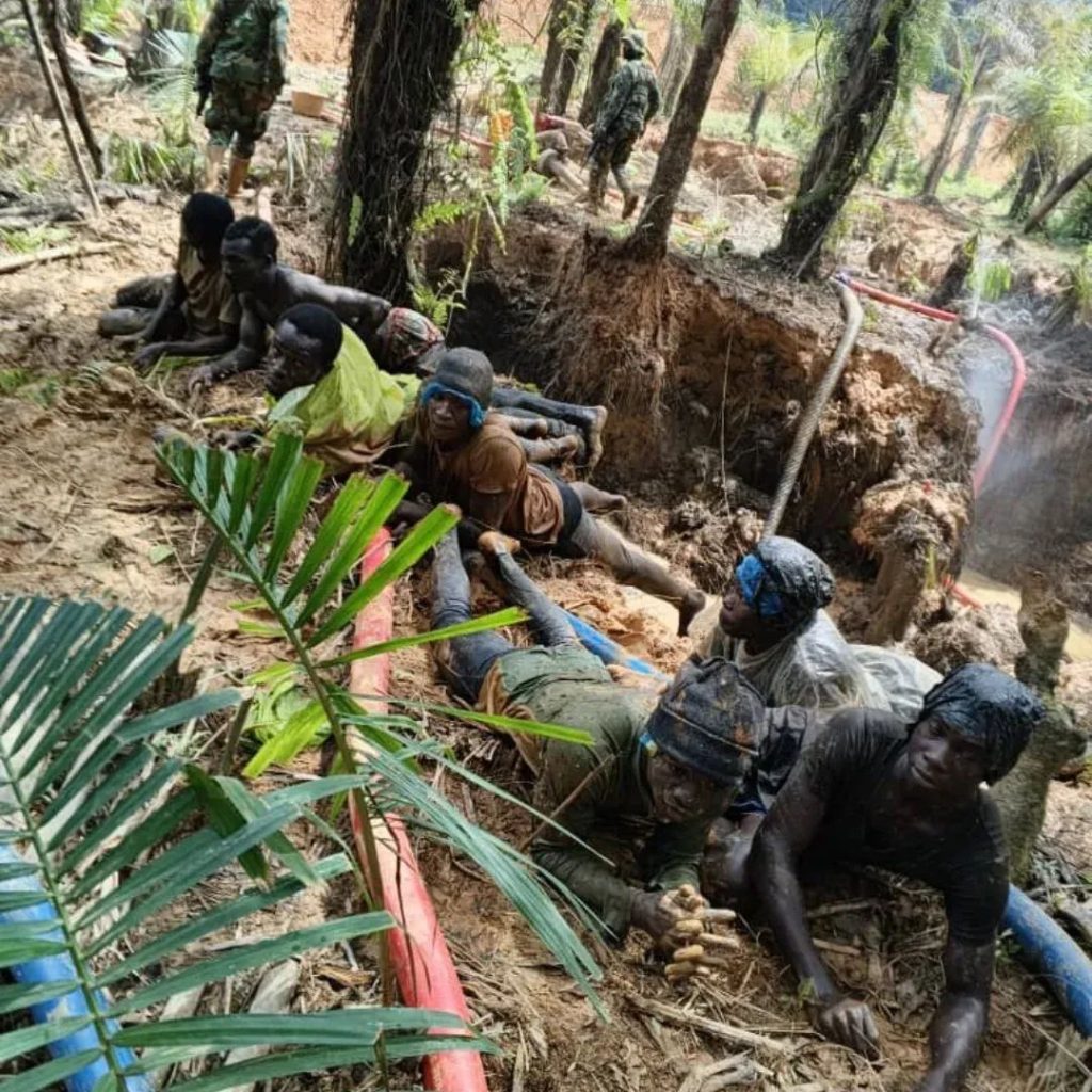 NAIMOS strike heavily on 'Gangway' galamsey haven crumbles in Western ...